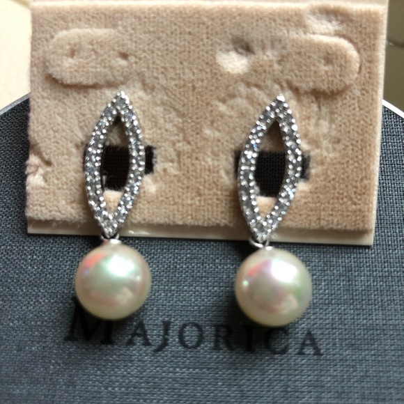 Majorica | Jewelry | Majorica Pearls Earrings Nwt Made In Spain | Poshmark